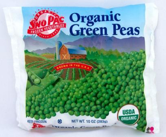 Snopac – Organic Peas – Artisan Specialty Foods